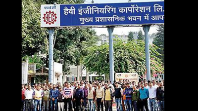 Ranchi: Heavy Engineering Corporation staff to continue strike | Ranchi ...