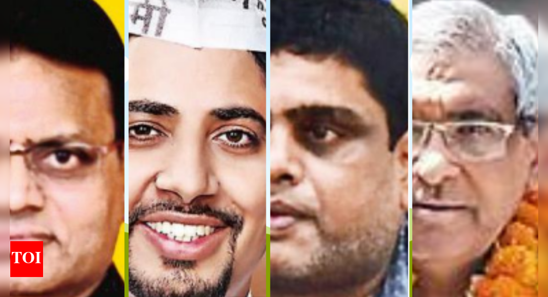 Delhi MCD polls: AAP’s list of 134 rewards old party workers, some who ...