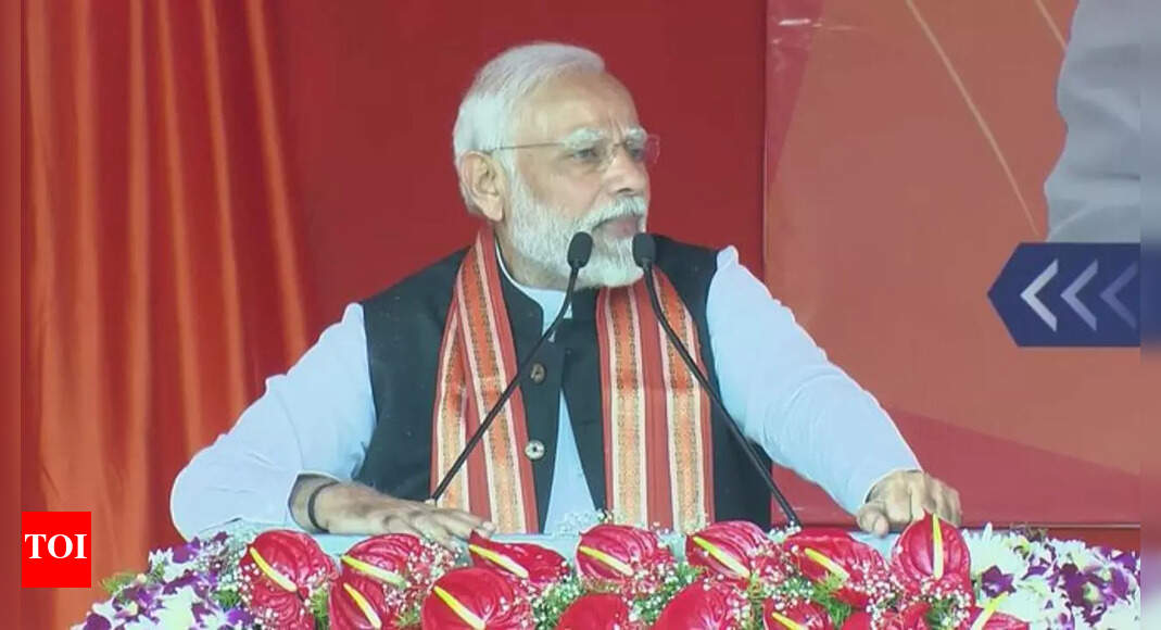 Lotus will bloom everywhere in Telangana: PM Modi | India News - Times ...
