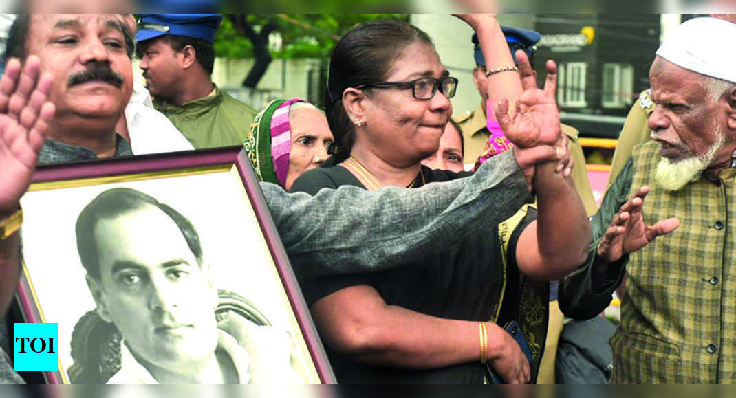 Ex-cop Protests Release Of Rajiv Case Convicts | Chennai News - Times ...