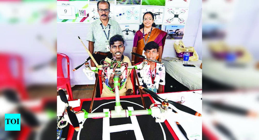 After 2 Years Of Scrap Collection, Amaljith’s Drone Took Wings | Kochi ...