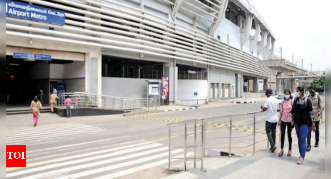 Chennai: AAI plans to improve amenities, parking at airport metro ...