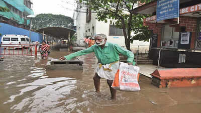Rain Pounds Dist For 2nd Day; Reservoirs Near Full Capacity ...