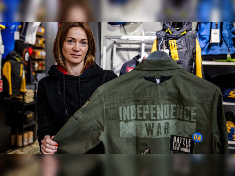 Khaki nation: Ukraine dresses for war - Times of India