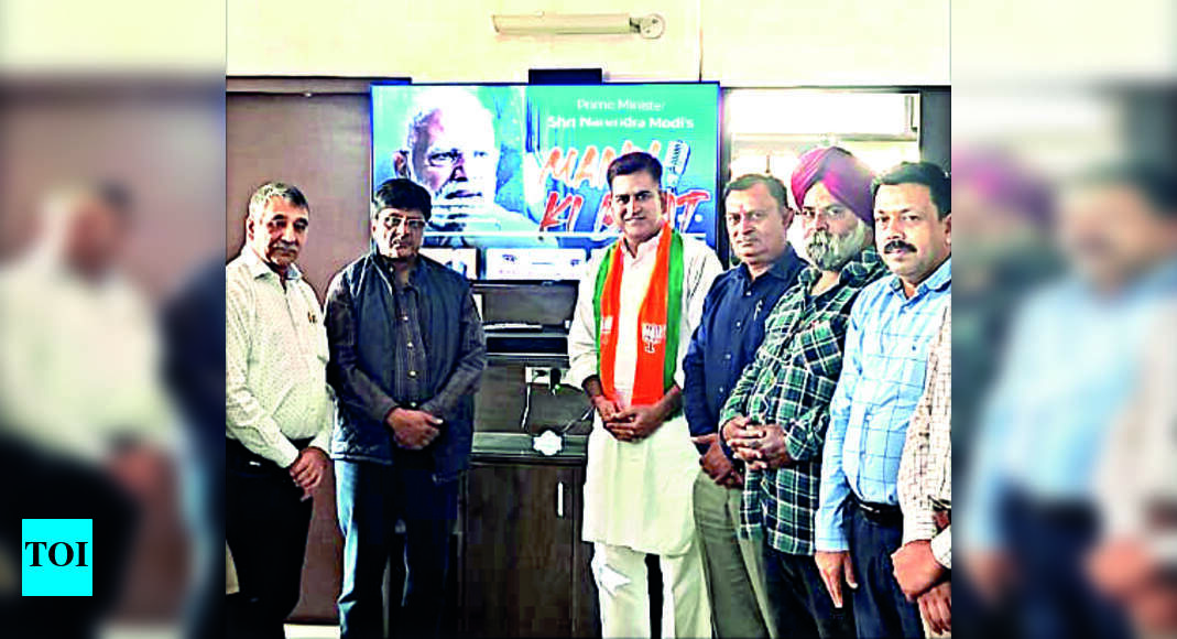 Bjp: Social Activist Sharma Joins Bjp Ranks | Ludhiana News - Times of ...