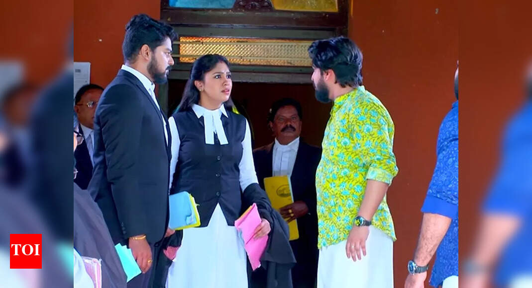 Thumbapoo: Rameshan and Veena to end their marriage? - Times of India