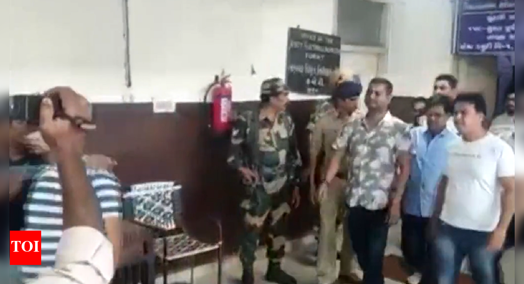 Gujarat elections: AAP accuses BJP of kidnapping candidate, forcing him ...