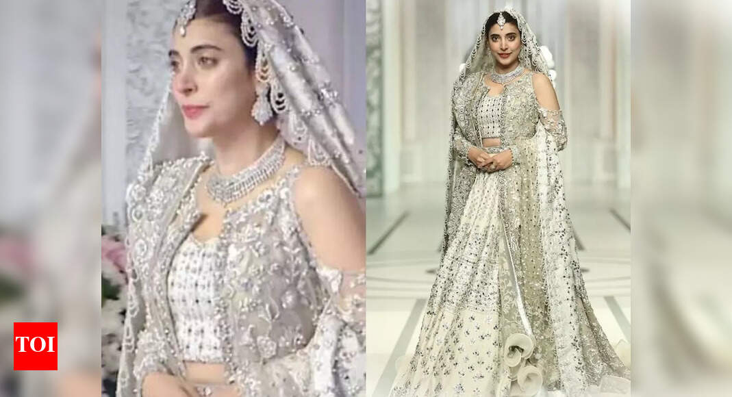 And the most awkward ramp walk award goes to Pakistani actress Urwa ...