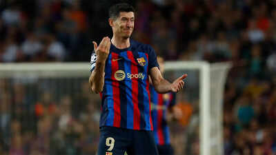 Barcelona's Robert Lewandowski given three-game ban for red card ...