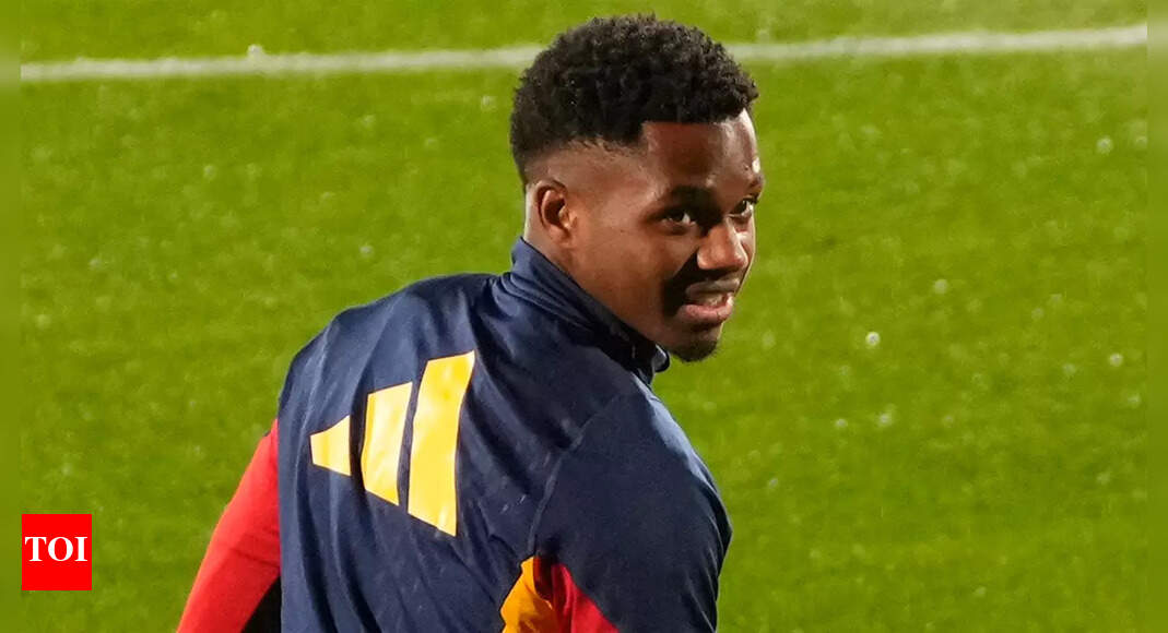 Fati gets chance to impress for Spain against Jordan | Football News ...