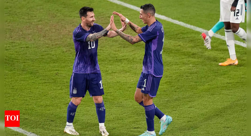 Di Maria at the double as Argentina extend unbeaten run | Football News ...