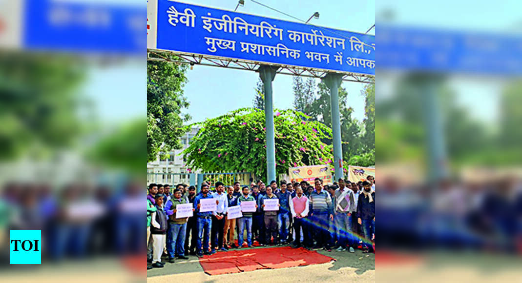 Protesters Plan To Seal Entry To Hec From Today | Ranchi News - Times ...