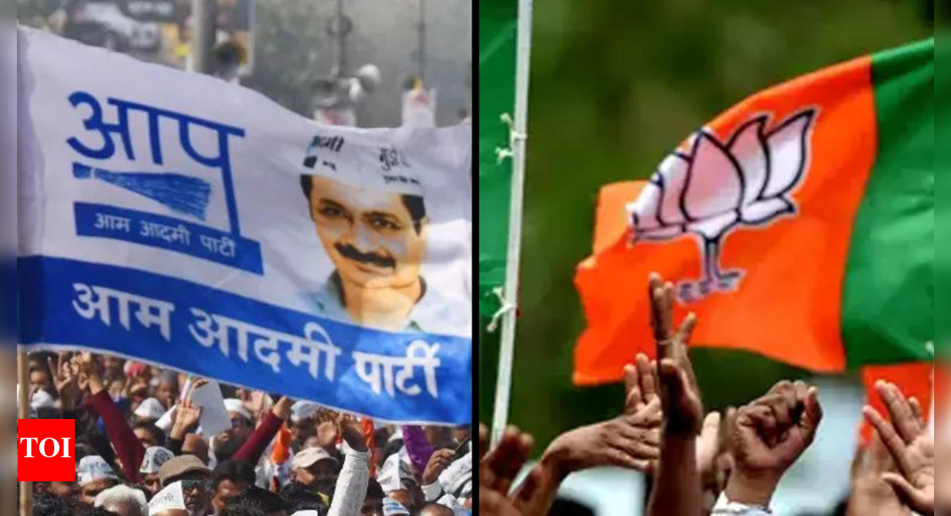Delhi: AAP and BJP blame each other on slippery issue | Delhi News ...