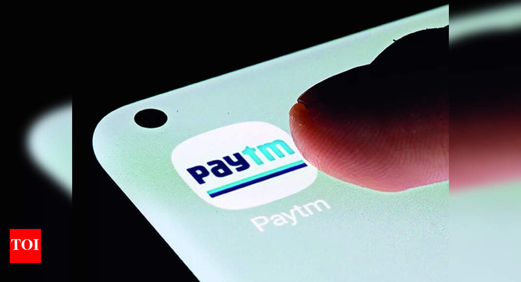 Paytm shares crash 10% after 4.5% of company's equity capital changes ...
