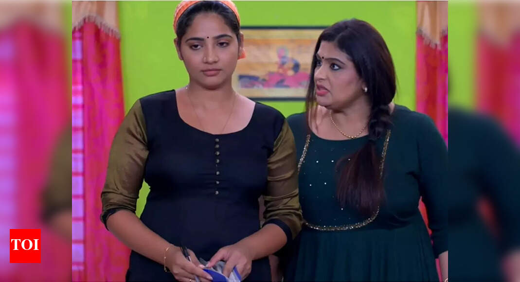 Koodevide: Rani helps Soorya with her project - Times of India