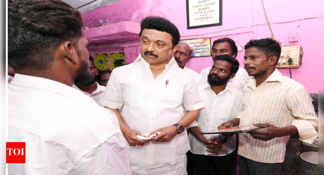 Stalin visits deceased football player R Priya’s home, hands over ...