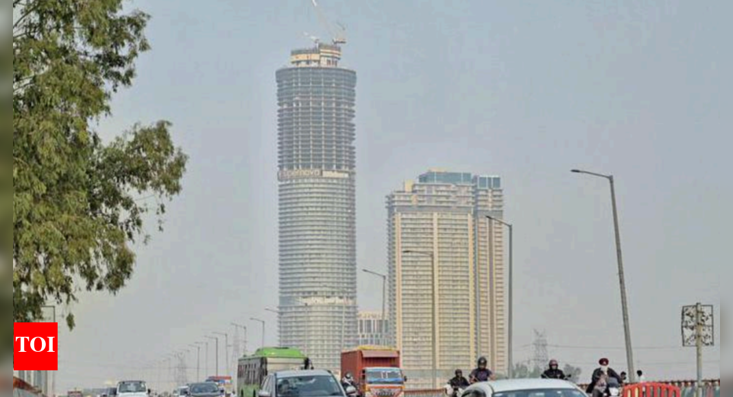 Wind makes way for cleaner air as AQI improves to ‘moderate’ in Noida ...