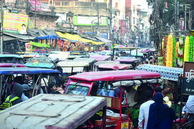 Heavy Jam In Johnstonganj, Chowk Areas | Allahabad News - Times of India