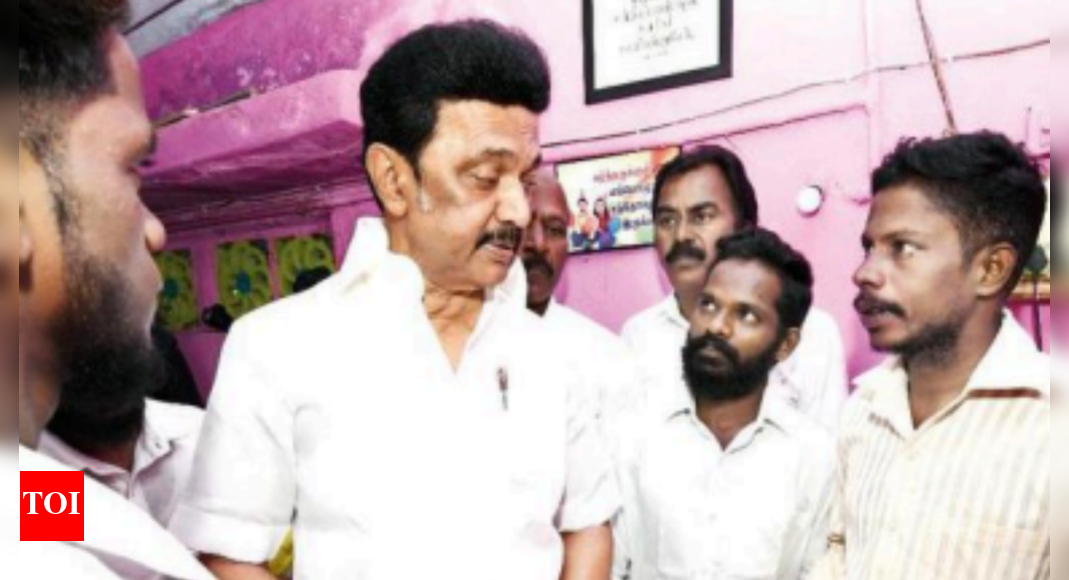 Tamil Nadu: Tamil Nadu CM M K Stalin visits family of footballer R ...