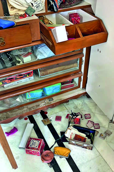 Woman Attacked Inside House, Robbed | Rajkot News - Times of India