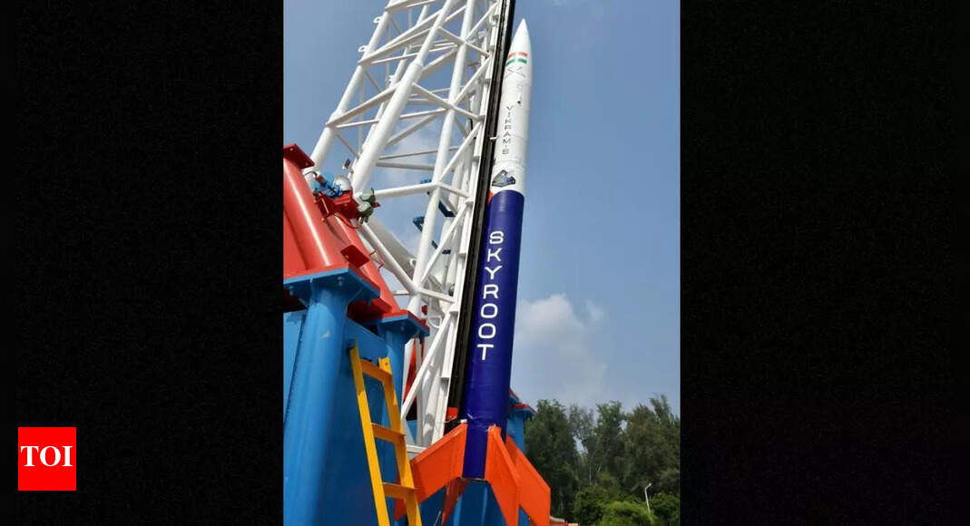 First privately built rocket set to make history today | Hyderabad News ...