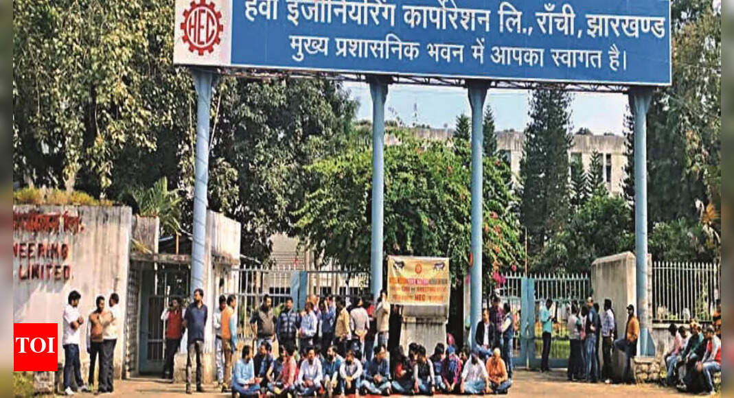 Hec: Hec Impasse Enters 15th Day | Ranchi News - Times of India