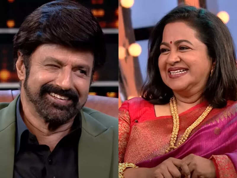 Unstoppable with NBK 2: Host Balakrishna puts his guest Radhika Sarathkumar on the spot; asks ...