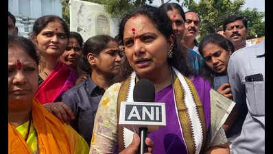 'Friends of BJP' approached me to join party, I politely rejected: Telangana CM KCR's daughter K ...