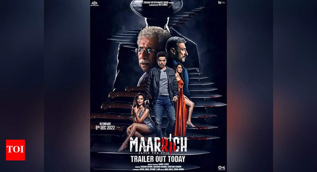 Tusshar Kapoor and Naseeruddin Shah's mystery thriller 'Maarrich ...