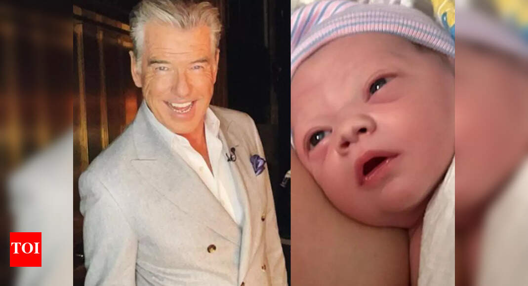 'James Bond' Pierce Brosnan posts cute picture of newborn grandson on ...