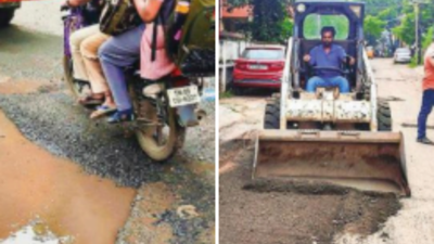 Greater Chennai Corporation: Bad roads fixed. Really? | Chennai News ...