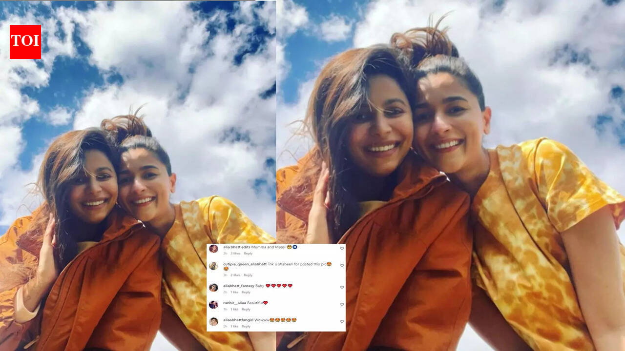 New mommy Alia Bhatt poses with sister Shaheen Bhatt for a happy sun ...