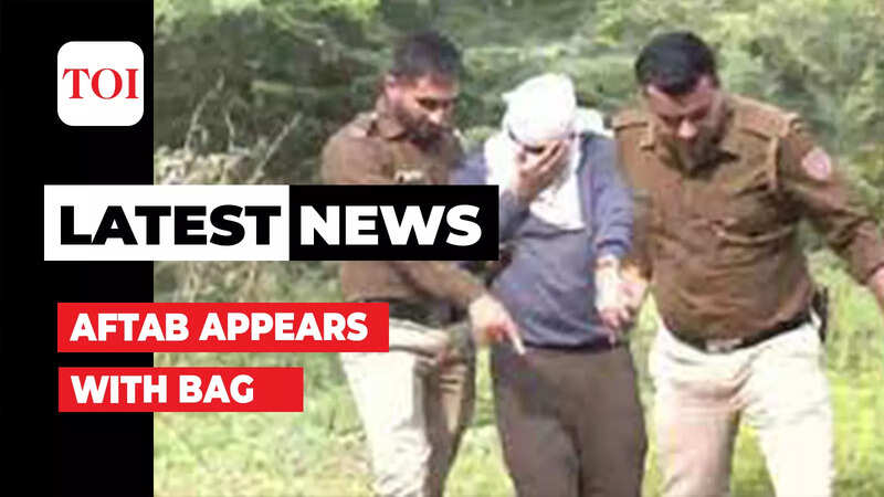 Shraddha murder: CCTV footage shows Aaftab walking with two bags in wee ...