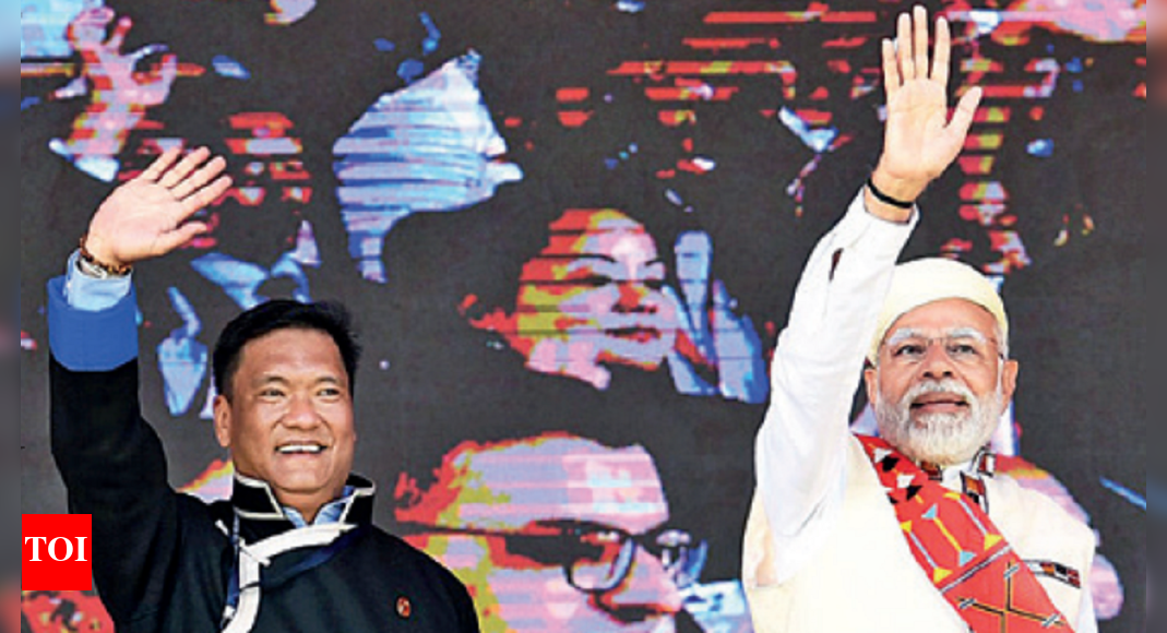 Narendra Modi: Narendra Modi opens Arunachal Pradesh's 1st greenfield ...