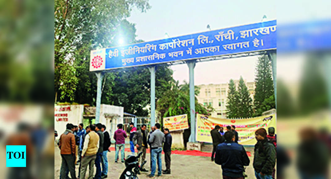Hec: Hec Chief Cancels Visit To City, Execs Continue Strike | Ranchi ...