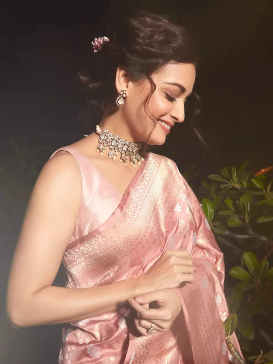 Dia Mirza's stunning sari collection | Times of India