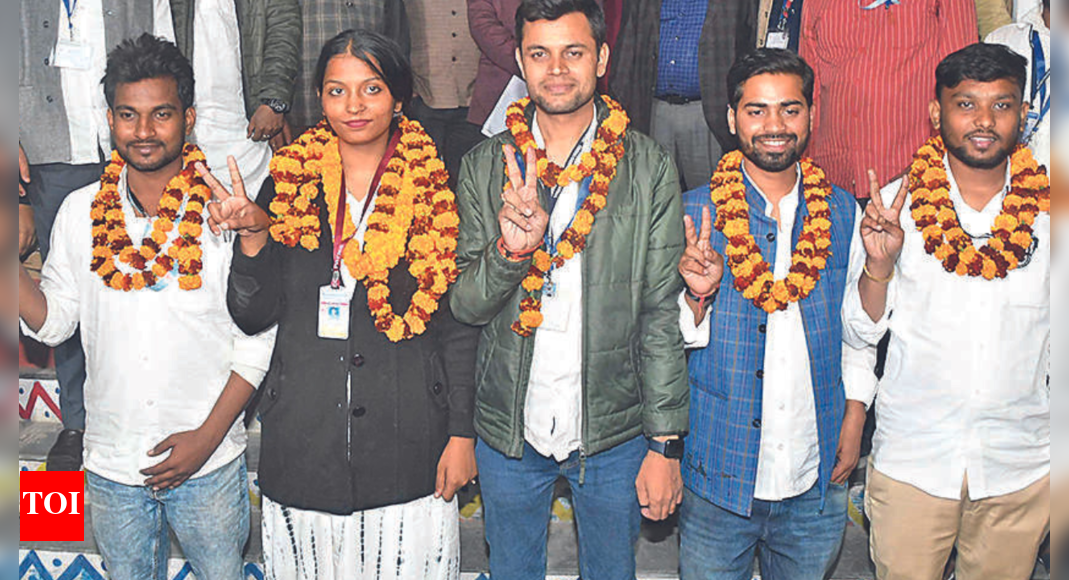 Chhatra JD(U) sweeps Patna University Students' Union polls, ABVP bags 1 key post | Patna News ...