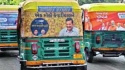 No Policy For Sticker Ads On Rickshaw Hoods | Ahmedabad News - Times of ...