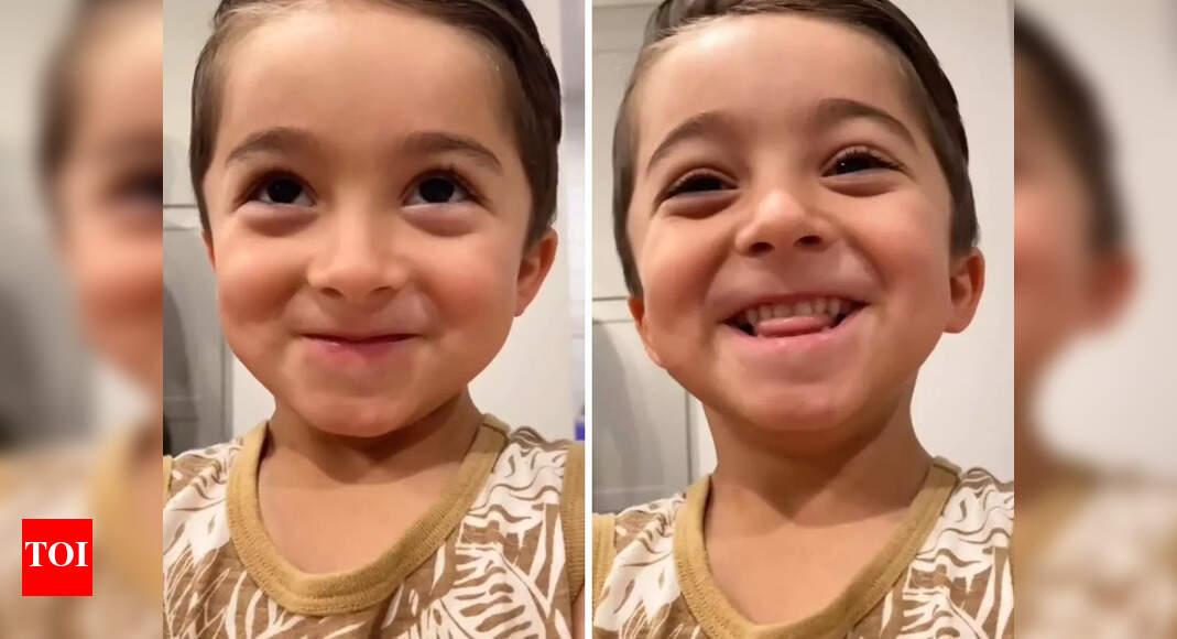 VIRAL trend that records children's reaction to their parents will ...