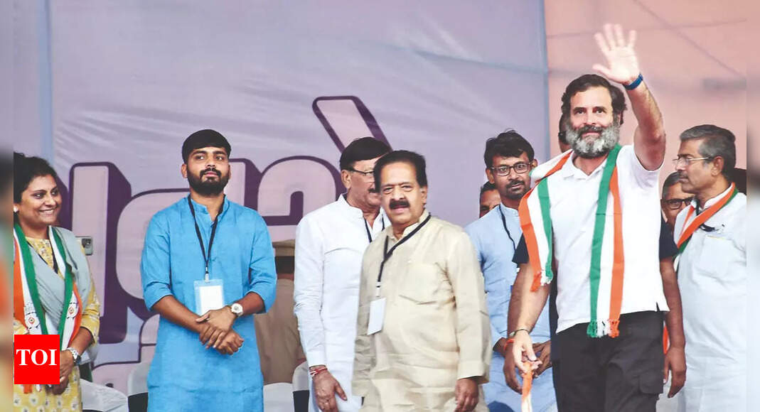 Bjp: Rahul: ‘real Culprits’ Of Morbi Bridge Collapse Linked To Bjp | Rajkot News - Times of India