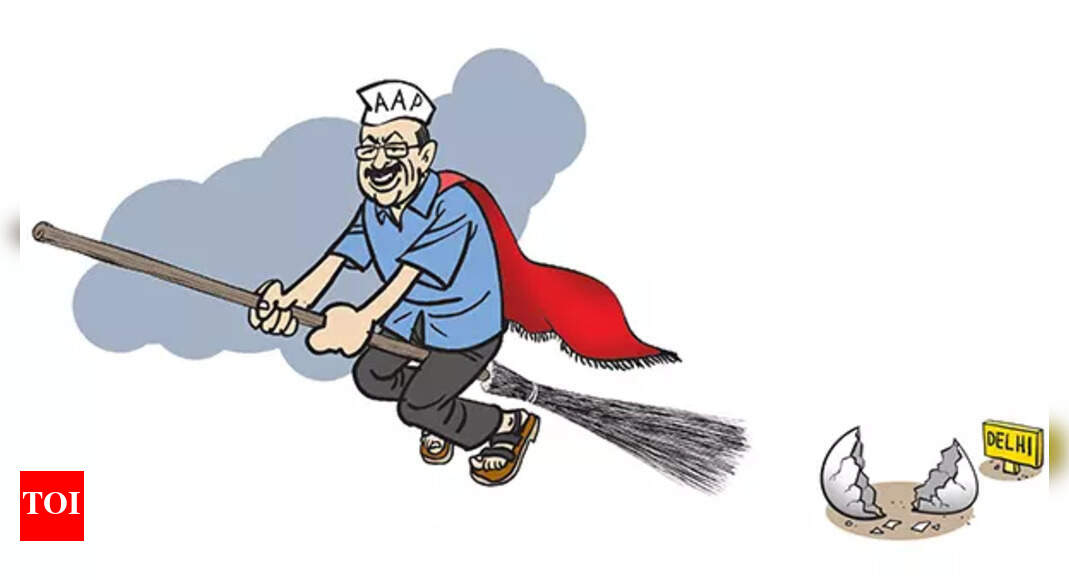 How 10 years changed AAP, Kejriwal and his politics | India News - The ...