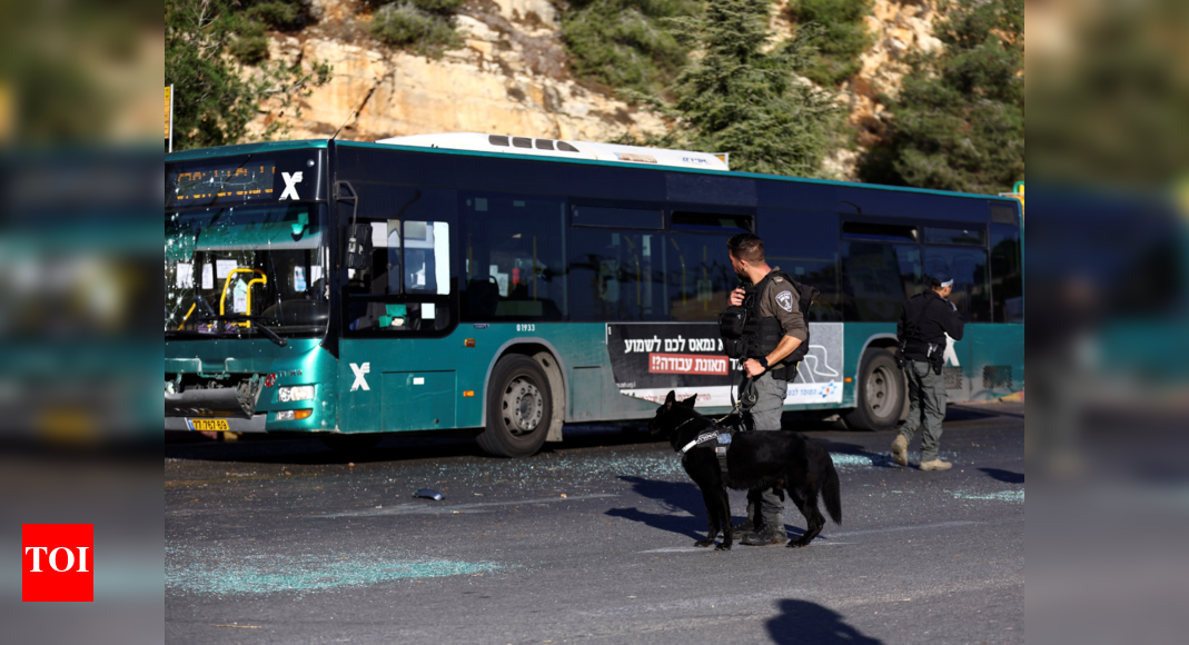 Teen killed in twin Jerusalem bus stop attacks - The Times of India