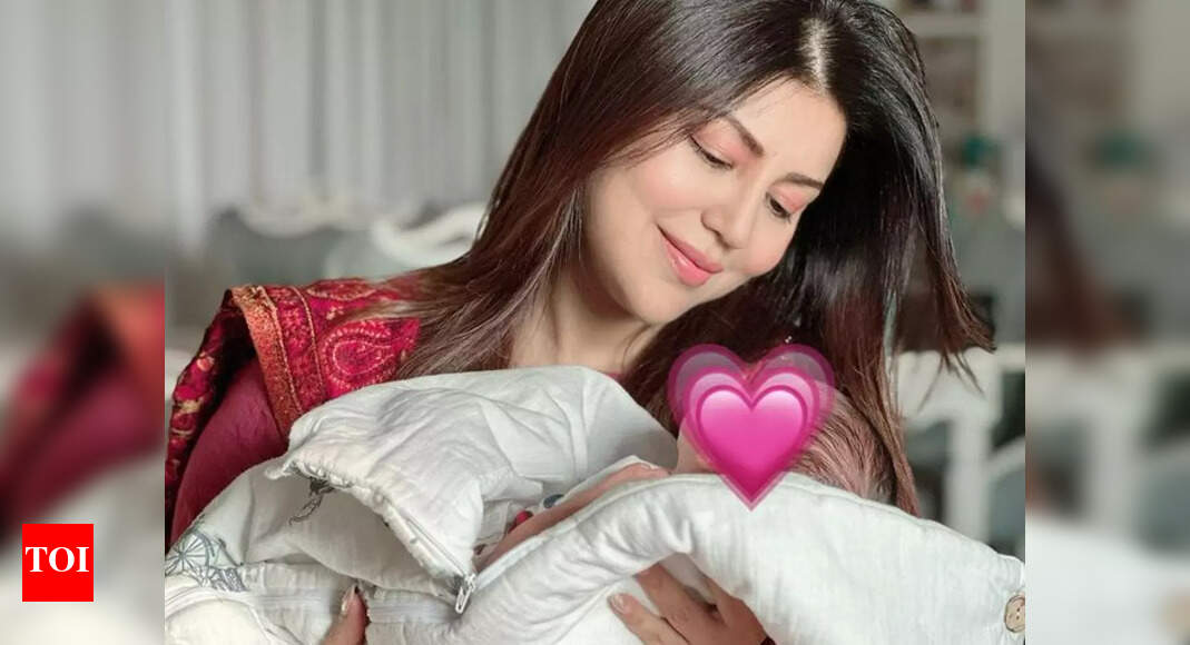 Debina Bonnerjee shares first photo with her second baby: 'I'm a ...