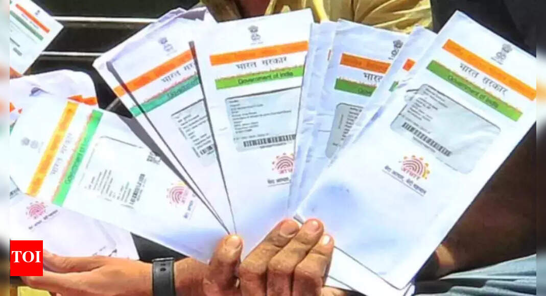 How to check Aadhaar card history? - Times of India