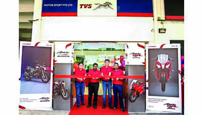 Tvs: Tvs Motor Launches New Experience Centre In S’pore | Chennai News ...