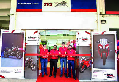 Tvs Motor Launches New Experience Centre In S’pore | Chennai News ...