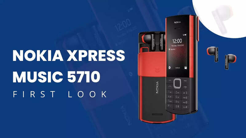 Nokia: Nokia Express Music 5710: Quick look into the slider phone | Gadgets Now