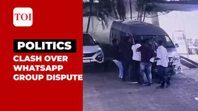 Thane: NCP, RPI workers clash at Ulhasnagar ex-MLA Pappu Kalani's bungalow after dispute on ...