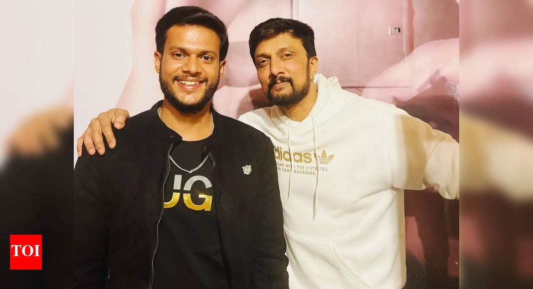 Ramachari actor Rithvik Krupakar shares a fanboy moment with Kiccha ...