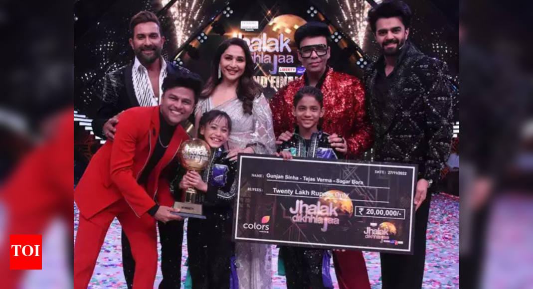Jhalak Dikhhla Jaa 10: Contestant Gunjan Sinha and partner Tejas win ...